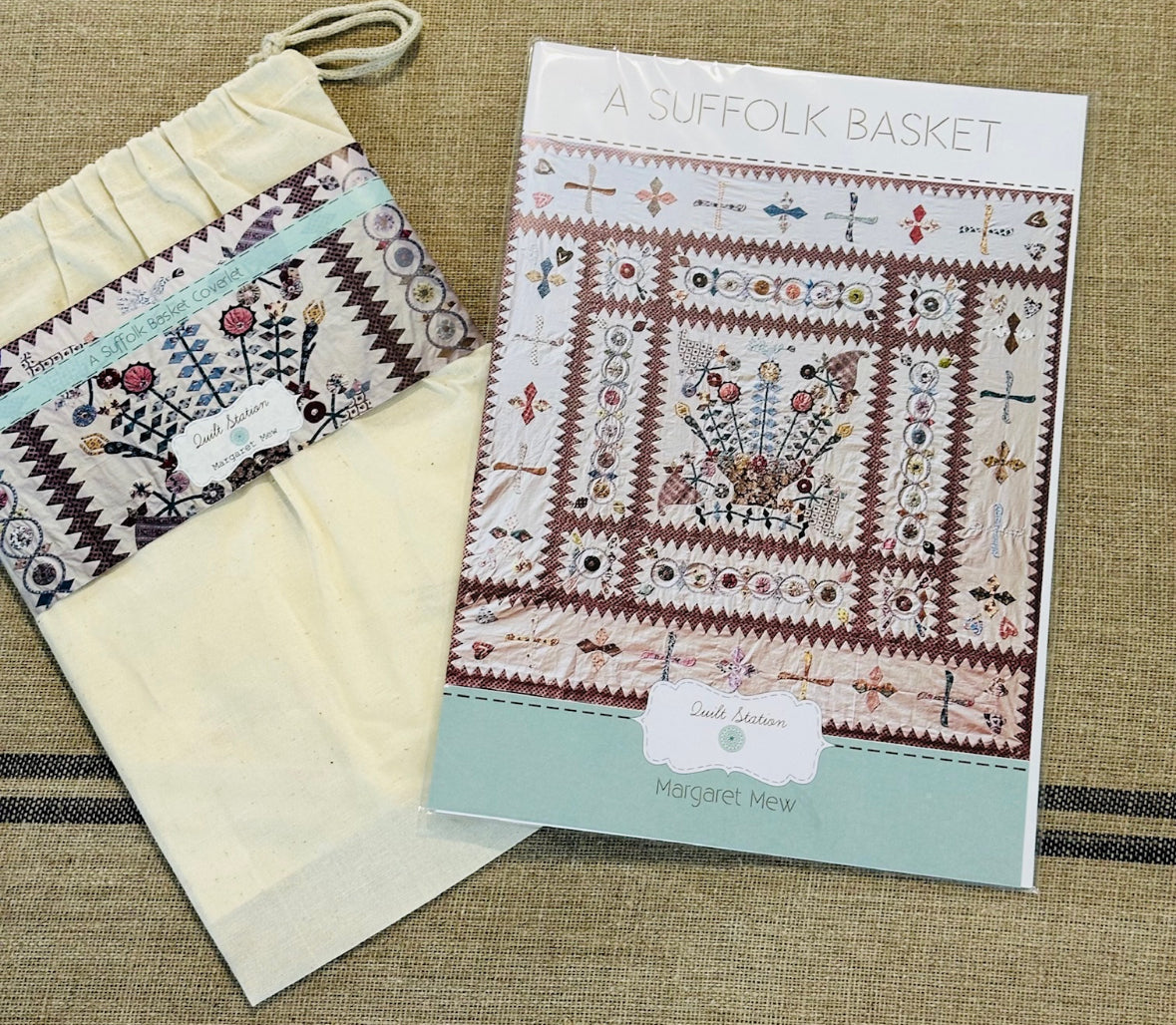 Patterns, Books, Templates - Suffolk Basket Quilt by Margaret Mew ...