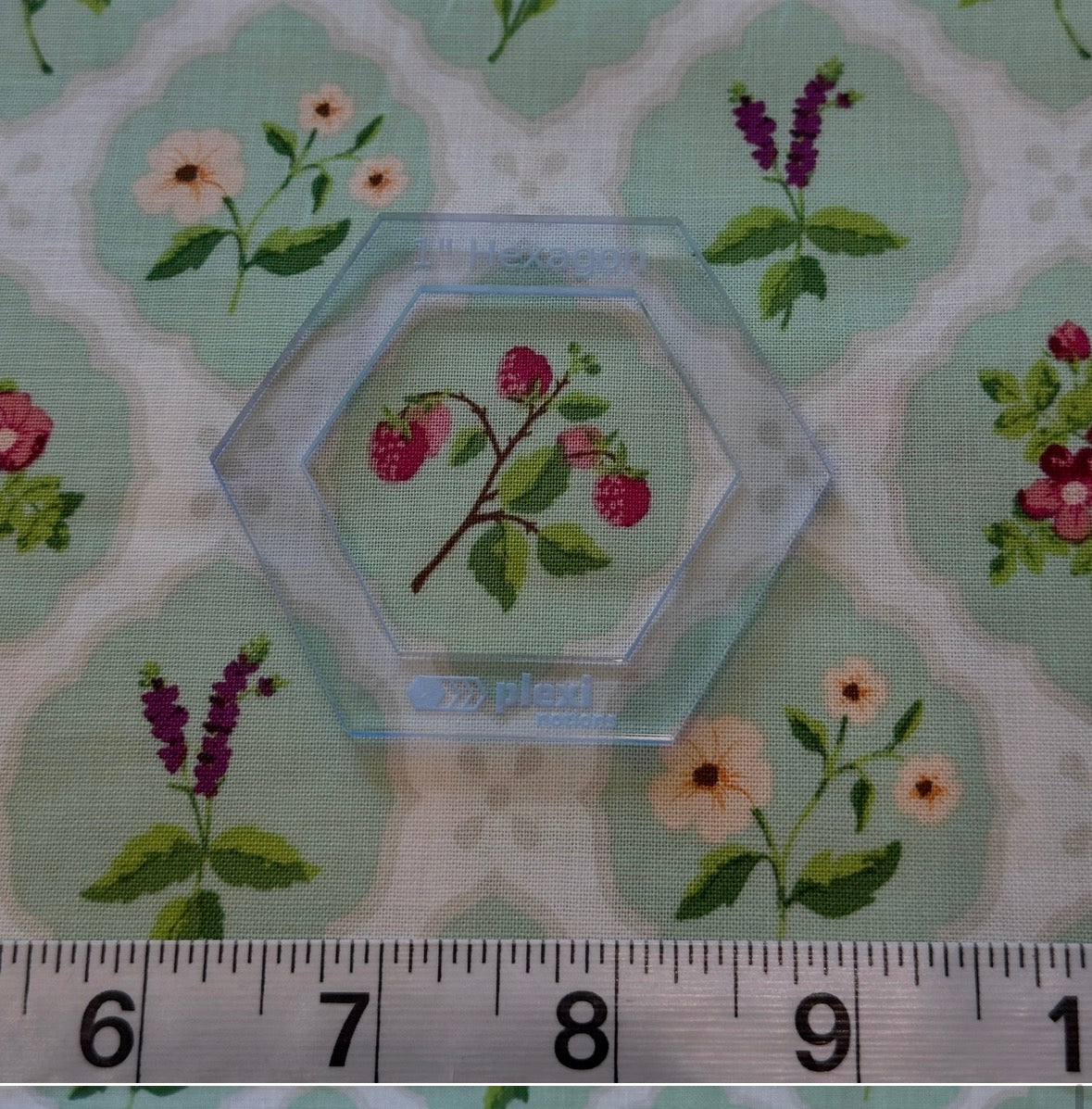 Fabric - Floral - (3299A) Seafoam Cartouches with Pretty Florals ...
