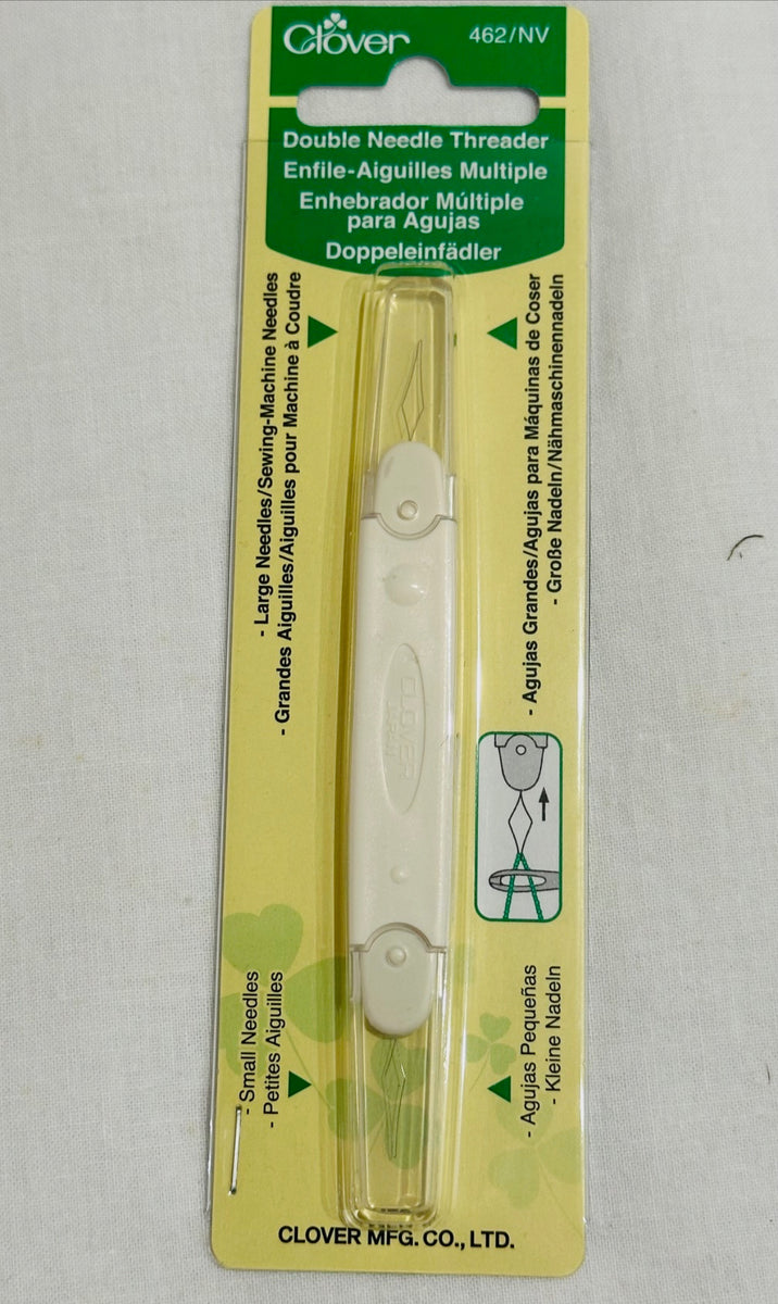 Haberdashery - Clover Double Needle Threader – Tamborine to Tilba