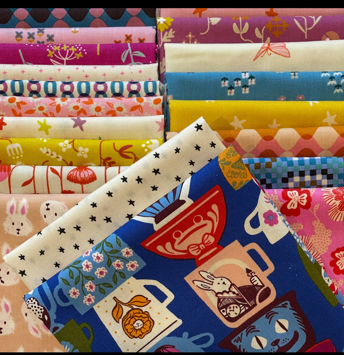 Fabric - Packs, Kits & Panels - (K379) Ruby Star Fat 1/8 Pack ...