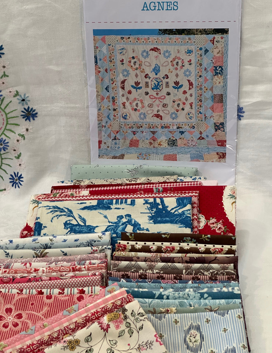 Fabric - Packs, Kits & Panels - (K367) Agnes Quilt Kit – Tamborine to Tilba