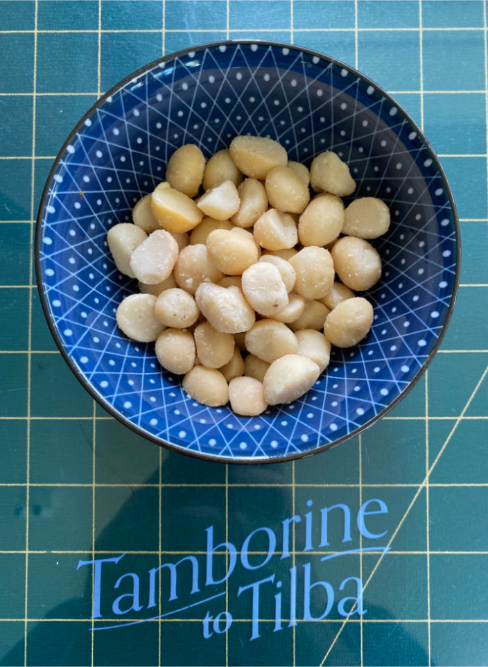 Macadamia Nuts - 1kg Foil Dry Roasted Pack – Tamborine to Tilba